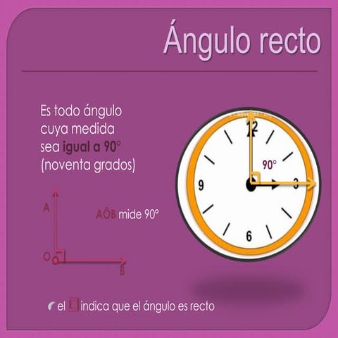 Angulo Recto | PPTX