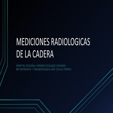Angulos en traumatologia | PPTX