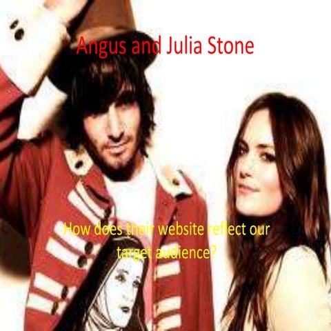 Angus and julia stone | PPTX