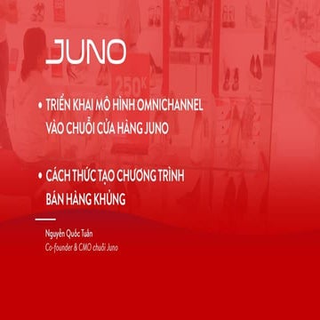 Cách thức tạo chương trình bán hàng khủng như Juno | PDF