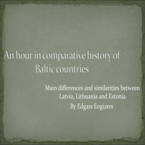 Baltic way 15 07 2010_eng | PPT