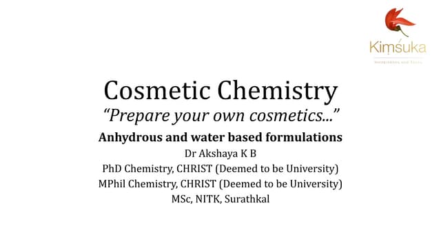 IOI Oleochemical personal care - product catalogue | PDF