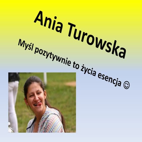 Ania turowska | PPT