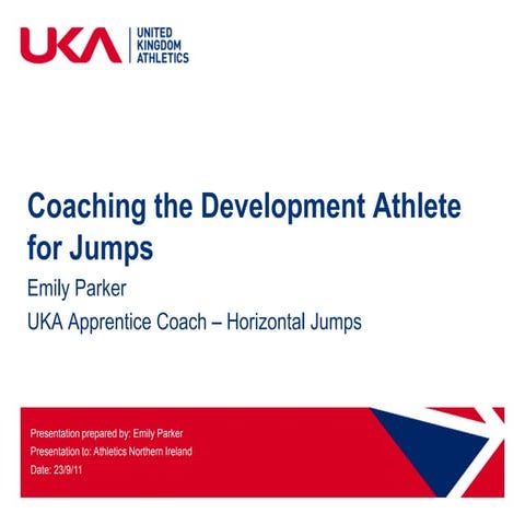 Coaching the development athlete for jumps | PDF