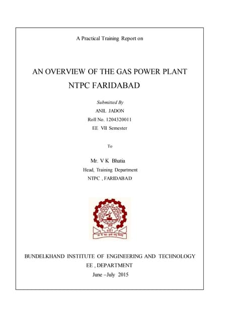 PRASHANT FRONT PAGE NTPC ANTA | PDF