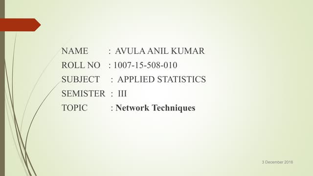 Lec 09 Network Schedulingtechniques Ppt