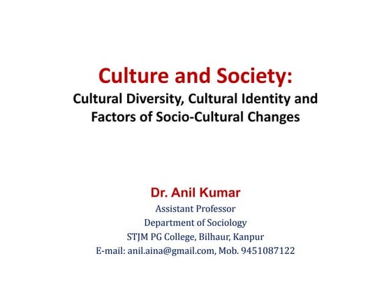Cultural studies: An Introduction | PPT
