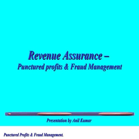 revenue assurance | PPT