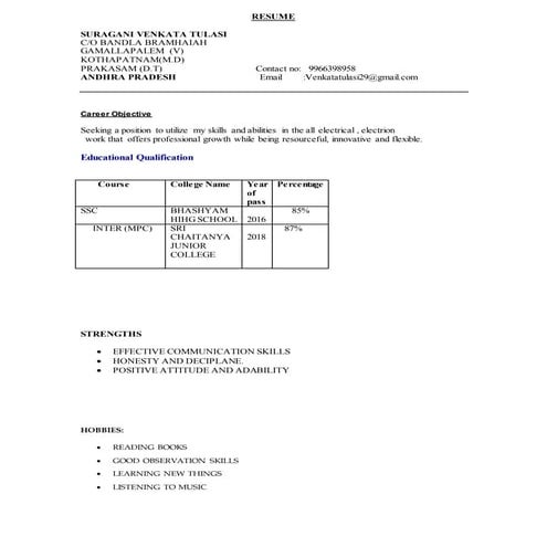 Anil resume (2) | DOCX