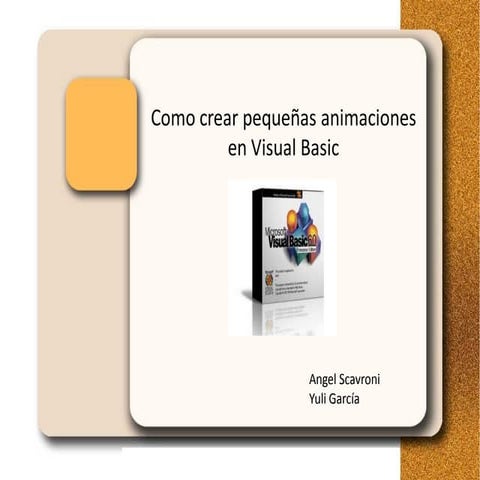 Animación visual basic | PDF