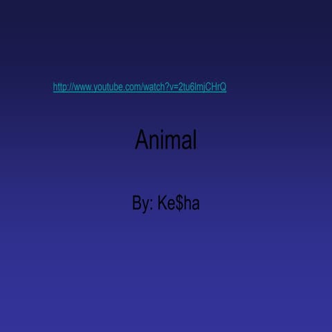 Animal | PPT
