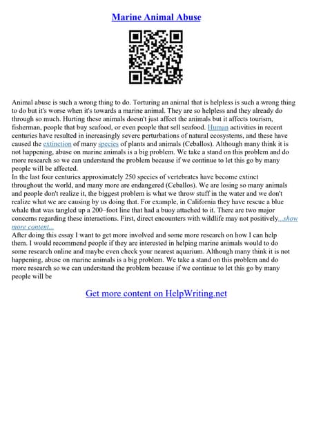Animal Abuse Essay animal-abuse-essay