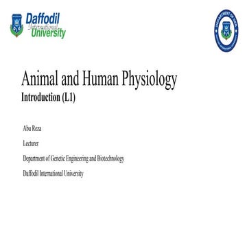 Animal and Human Physiology Lecture 1.pptx