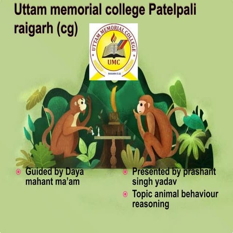 animal behaviour topic reasoning.PPTX