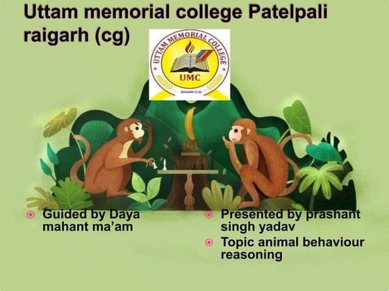 animal behaviours and its types with examples | PPT