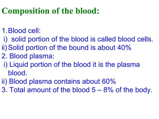 Blood | PPT