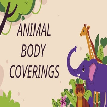 Animal Body Cover KATYANA QUINIANO set 1 BeED2.pptx