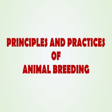 Animal Breeding Reproduction Presentation.pptx | Pregnancy ...