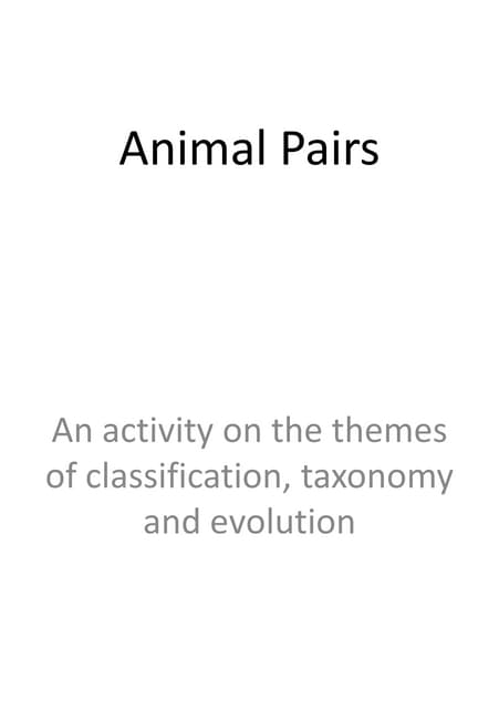 ANIMAL STRUCTURE PPT POWERPOINT PRESENTATION | PPT