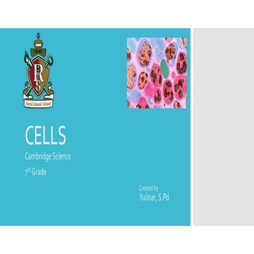 1.2 The animal cells.pptx grade 7 Science | PPTX