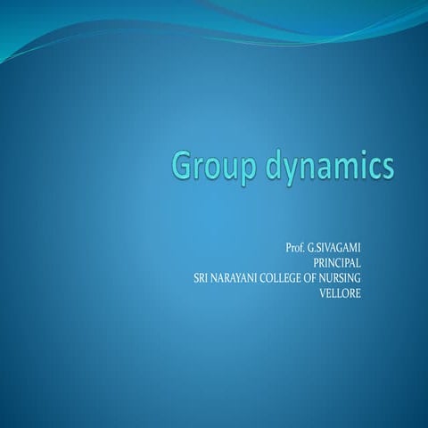 Animal code-group dynamics | PPTX