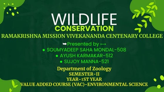 CROCODILE PROJECT ECOLOGY CONSERVATION OF CROCODILES | PPTX | Zoos ...