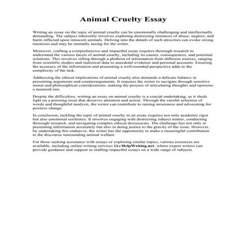 Animal Cruelty Essay.pdf