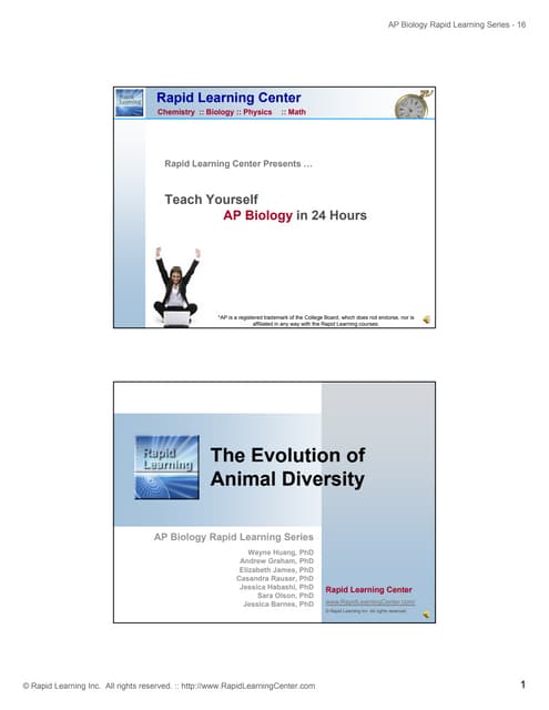 Animal diversity | PPTX | Geology | Science