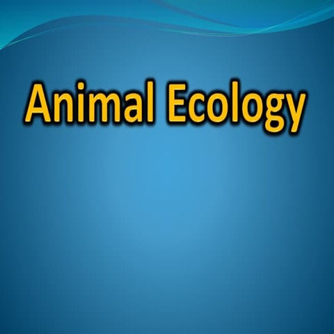 Animal Ecology.pptx