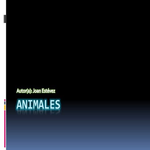 Los animales | PPT