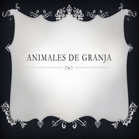 Los animales de la granja. | PPT
