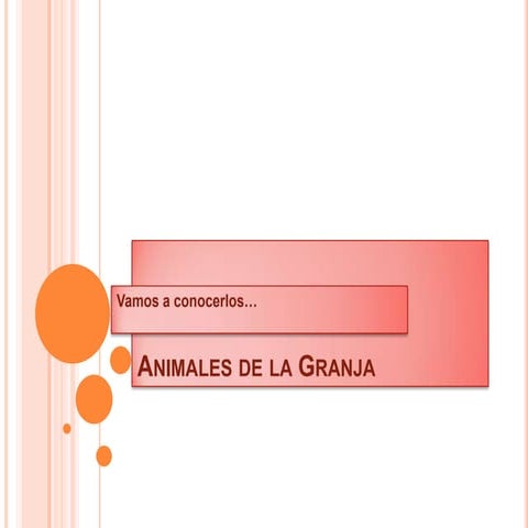 Animalitos de la granja | PPTX