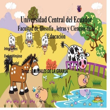 Animales de la granja | PPTX