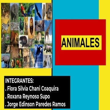 Animales pptx | PPTX