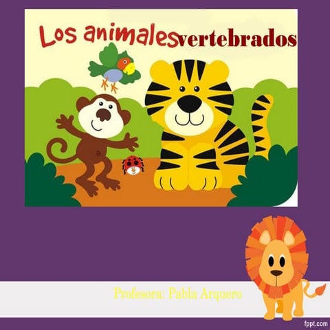 Animales vertebrados | PPT