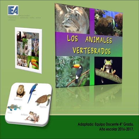 Animales vertebrados | PPT