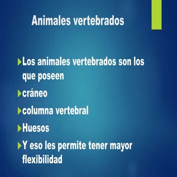 Animales Mamiferos | PPT