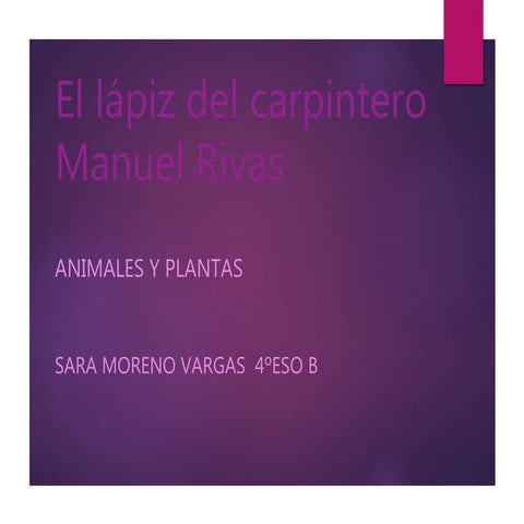 Animales y plantas | PPTX