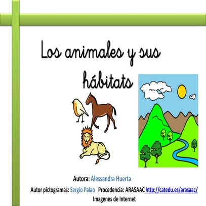 Animales y sus habitats | PDF