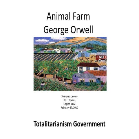 Animal farm | PPTX