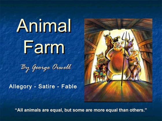 Animal Farm Powerpoint | PPT