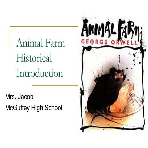 Animal farm (Test) | PPT