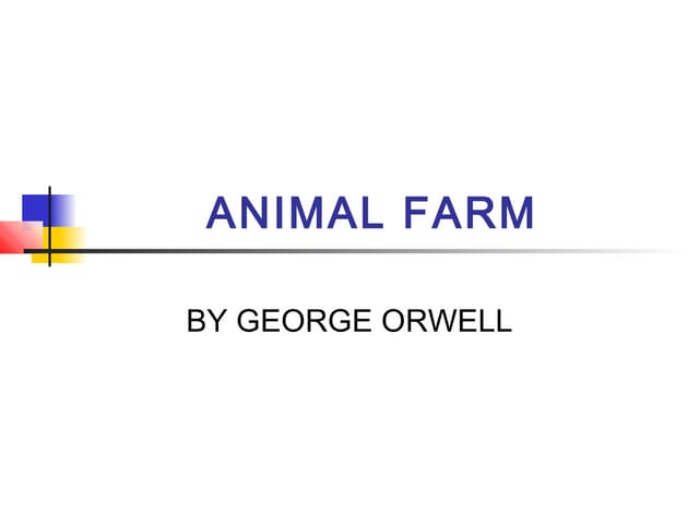 Animal Farm Powerpoint | PPT