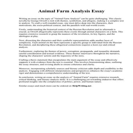 Essay Of Animal Farm.pdf