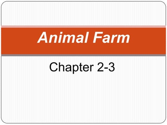 Animal Farm Powerpoint Intro | PPT | Dogs | Pets