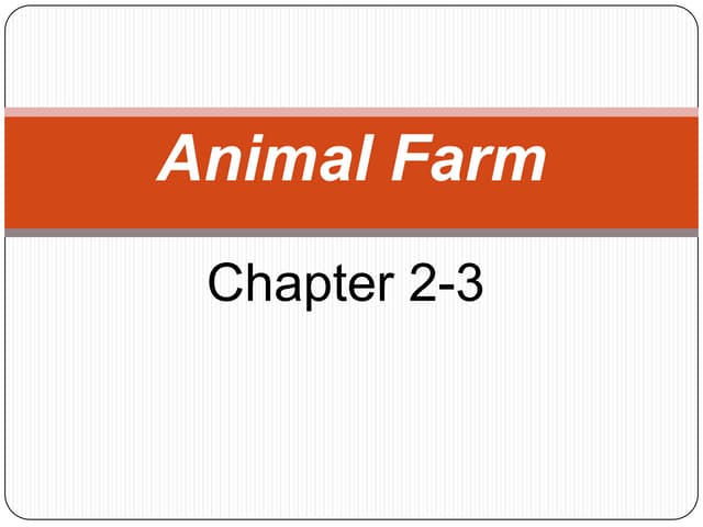 Animal Farm Powerpoint | PPT