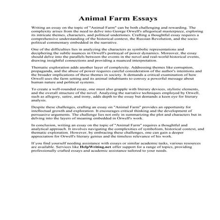 Animal Farm Essays.pdf