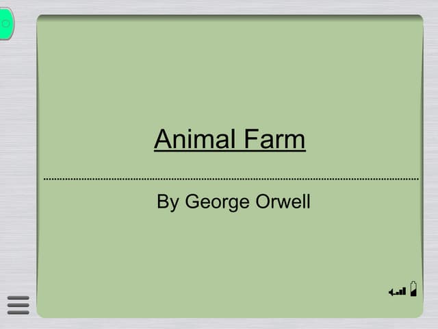 Animal Farm Introduction | PPT
