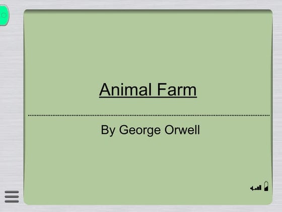 Animal Farm Powerpoint Intro | PPT | Dogs | Pets