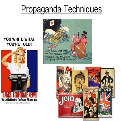 Animal Farm Propaganda Techniques[1] | PPT